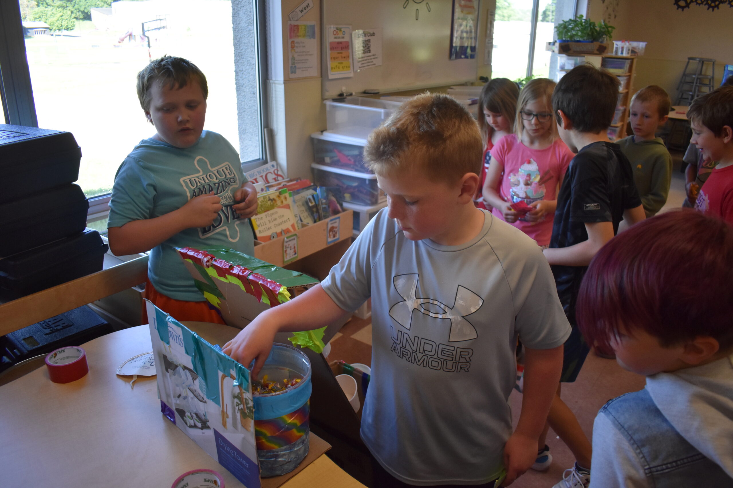 Cardboard arcade games provide fun for students and adults | News ...